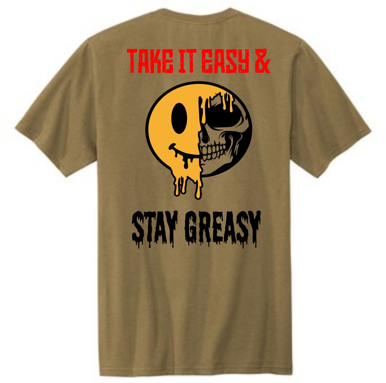 AASigns US-HALFEDASS - Take it Easy Stay Greasy