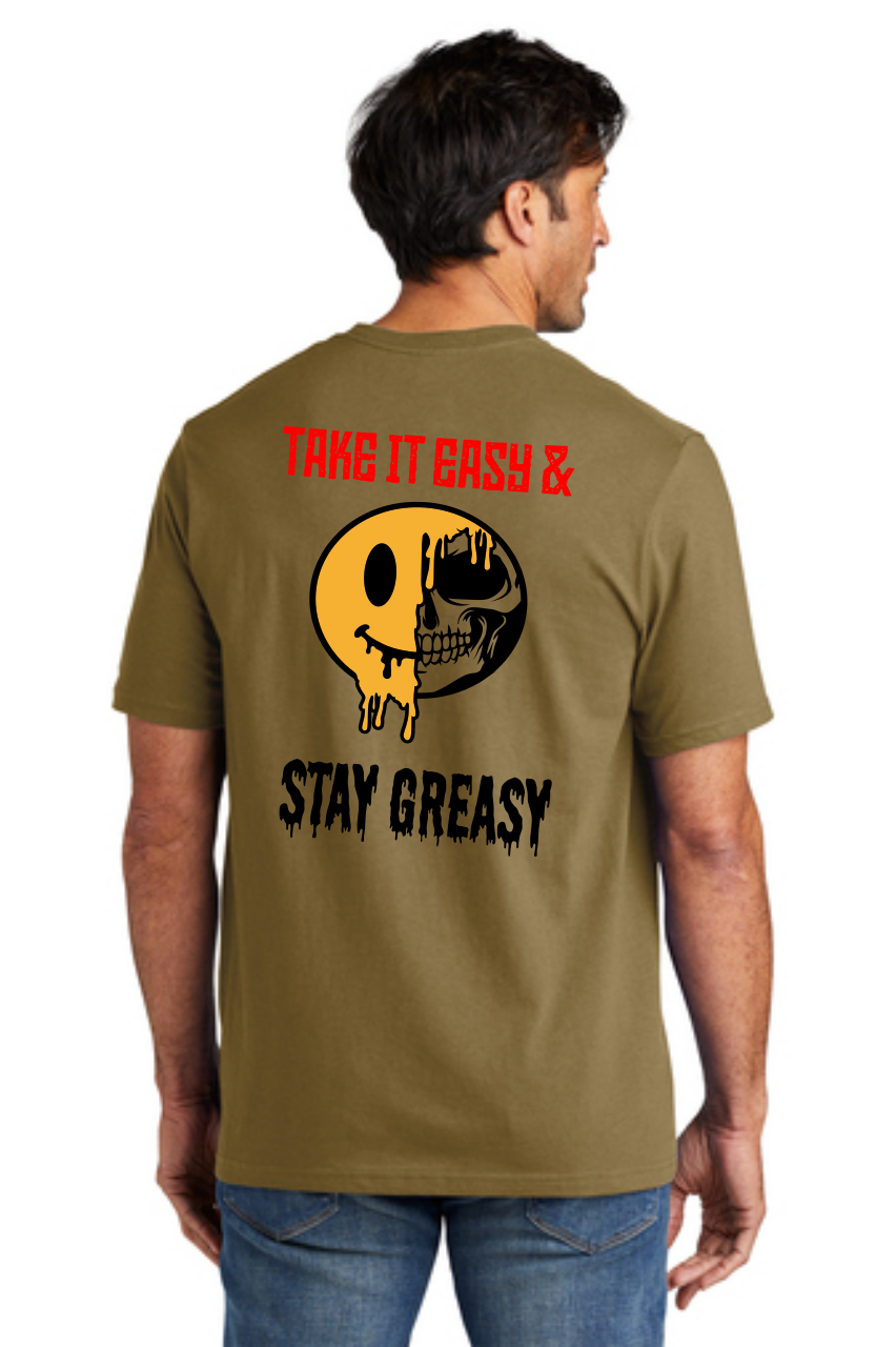 AASigns US-HALFEDASS - Take it Easy Stay Greasy